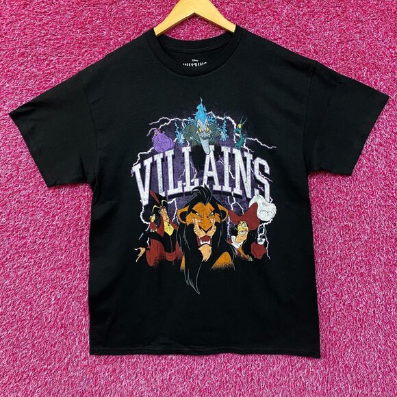 Disney | Shirts | Hades Scar Jafar Captain Hook Disney Villains Film ...